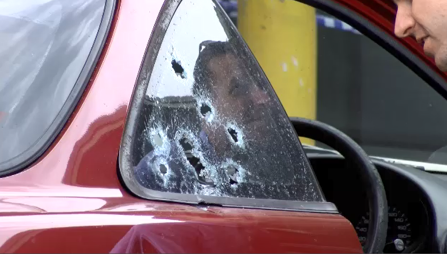 Shooting Victim In Bullet Riddled Car Drives Himself To Hospital