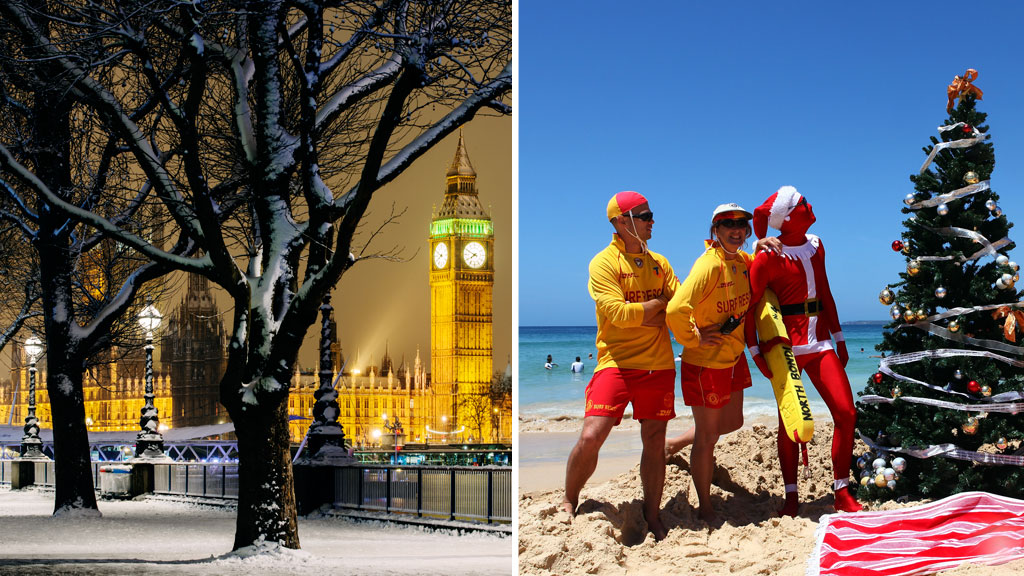 Christmas Northern Hemisphere v Southern Hemisphere - 9Honey