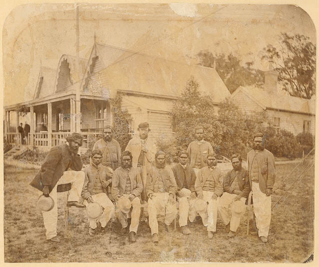 Indigenous players first Australian cricket team to tour England Indigenous players first Australian cricket team to tour England