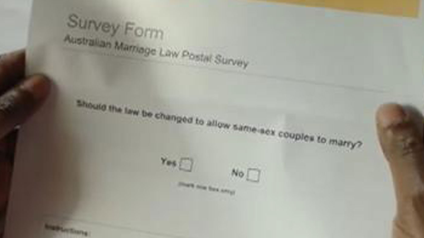 Same Sex Marriage Voting Forms ‘auctioned Off Online