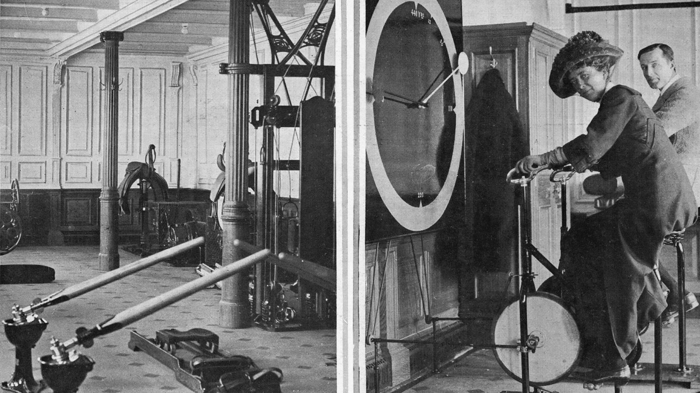 The First Class Gym On Board The Titanic 9coach