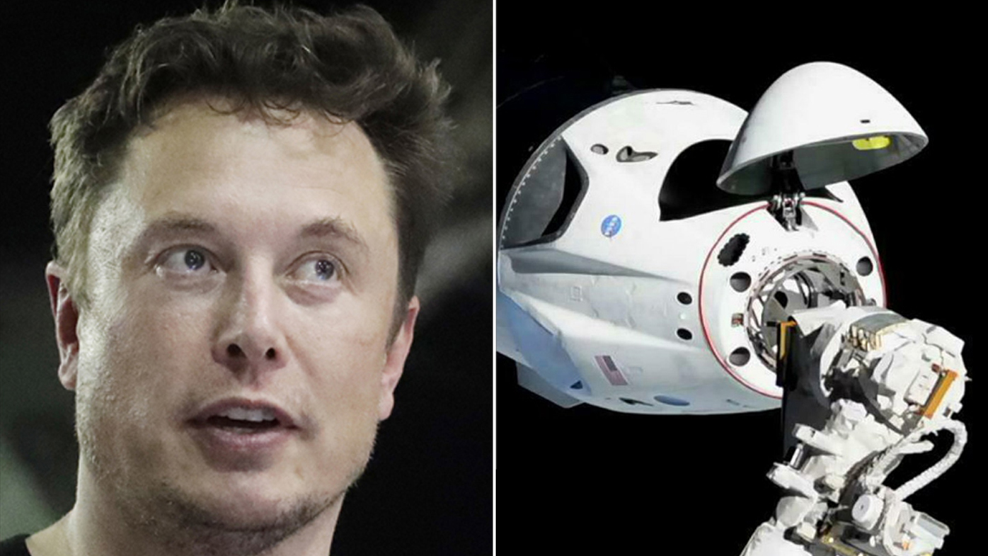 News World Elon Musks Spacex Milestone Capsule Docks At Iss