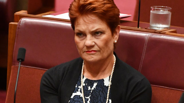 Hanson: plane wasn't a gift to her party - 9News