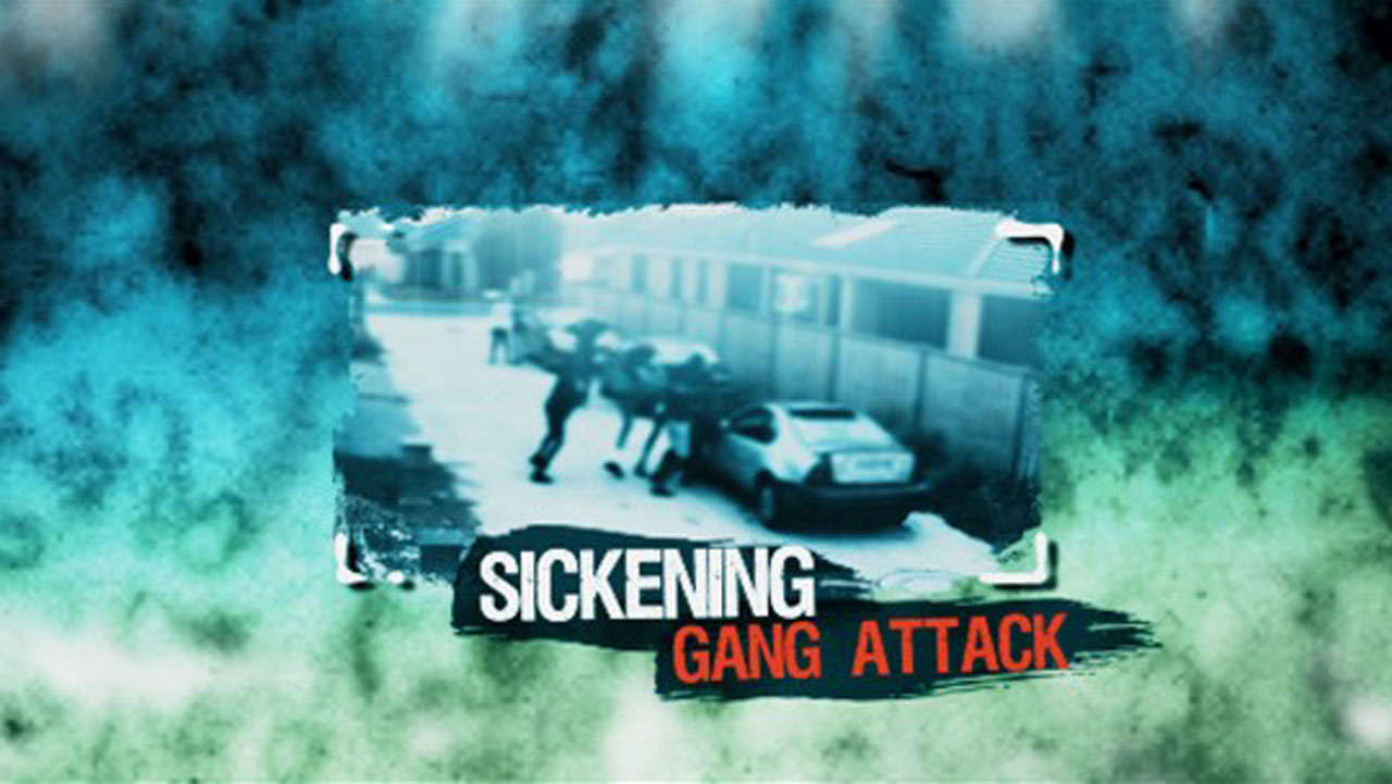 Sickening gang attack