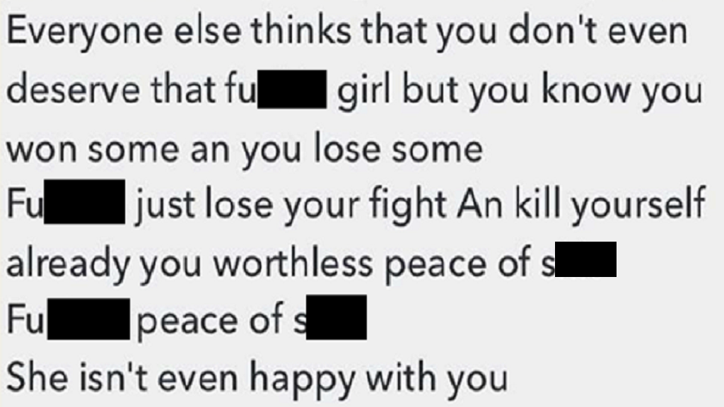 Real cyber bullying screen shots – Six must see screen shots - 9Honey