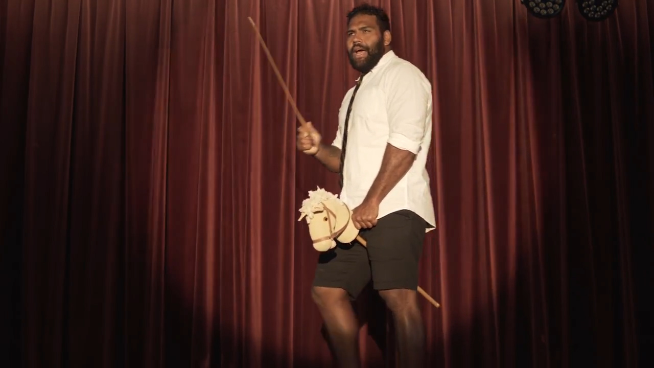 Sam Thaiday dons school uniform for school campaign video