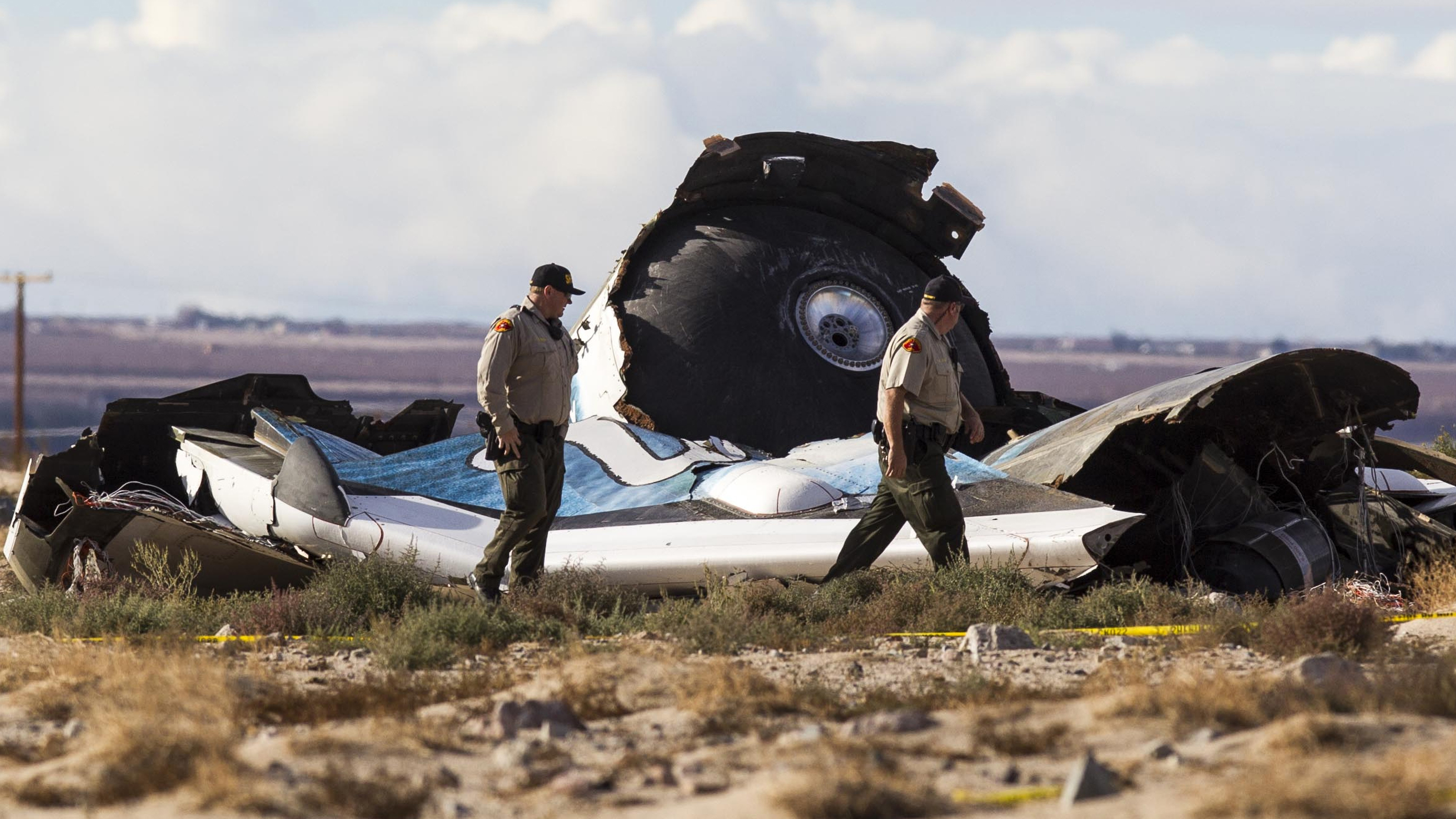 Virgin Galactic Spaceship Crash