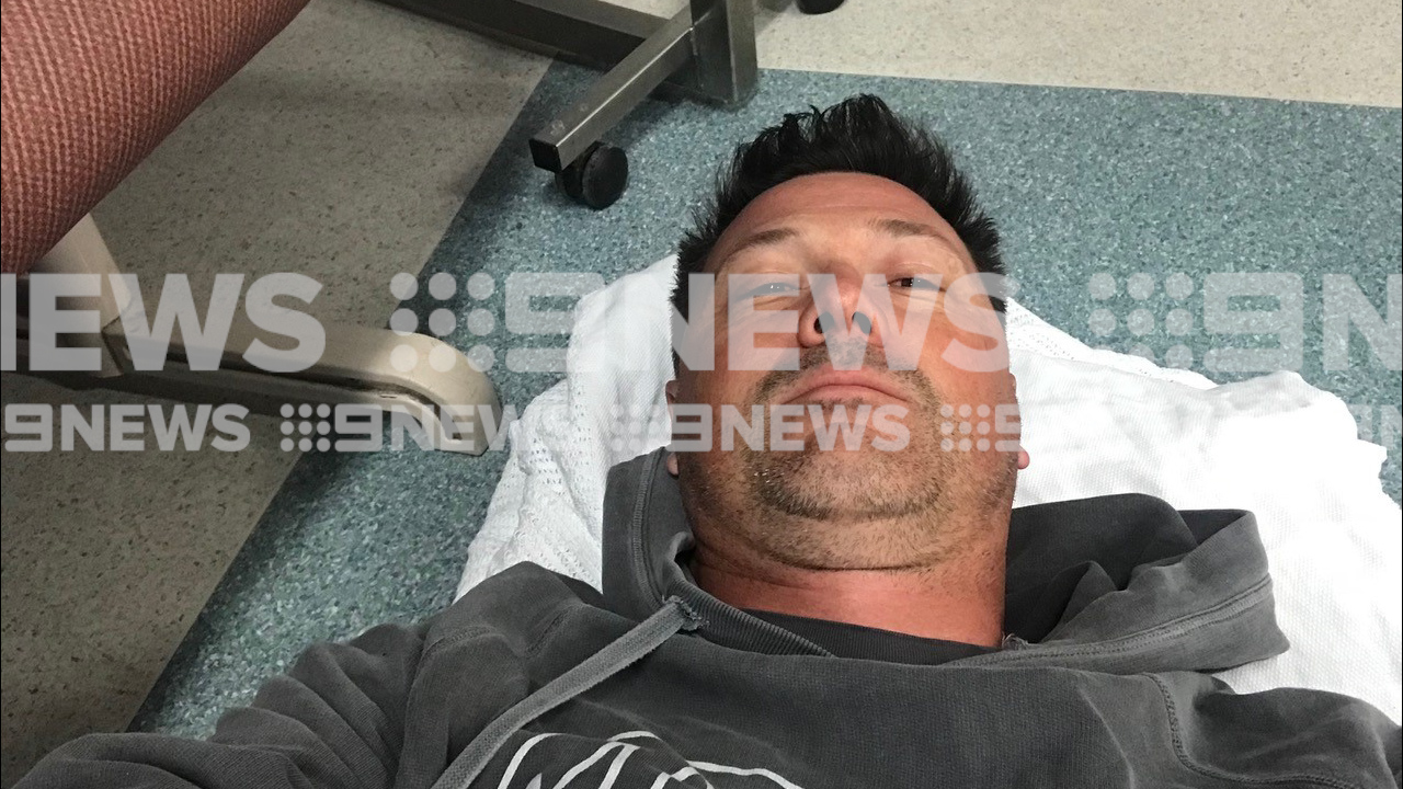 Sydney hospital patient forced to lie on waiting room floor