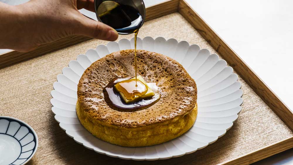 Funwari hottokeki Japanese soufflé hotcakes - 9Kitchen