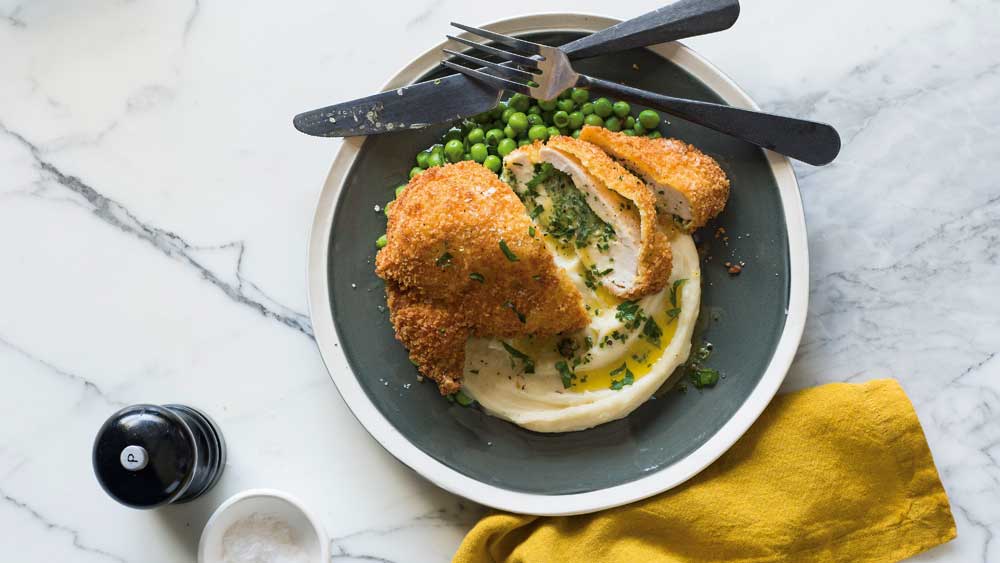 Chicken Kiev classic crumbed chicken - 9Kitchen