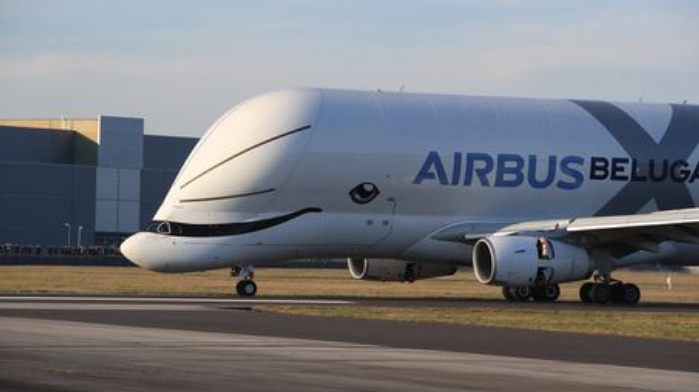 Airbus Beluga XL: The Flying Whale lands safely UK International world news