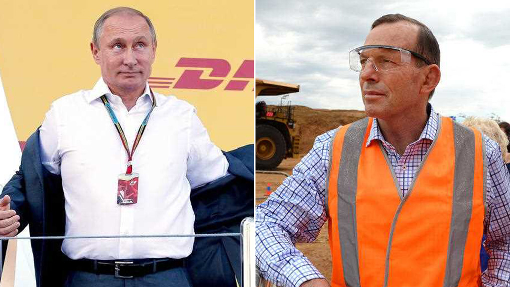 'Wrong person to pick on': Russian newspaper ramps up attack on Abbott