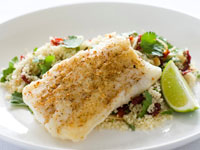 Cajun hoki with couscous - 9Kitchen