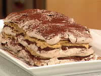 Chocolate Mocha Dacquoise Terrine - PAMELA CLARK, AWW - 9Kitchen