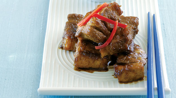 Sticky pork cubes - 9Kitchen