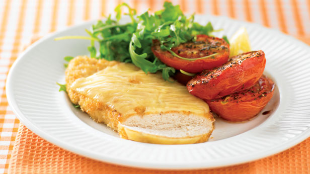 Swiss schnitzel with roast tomatoes - 9Kitchen