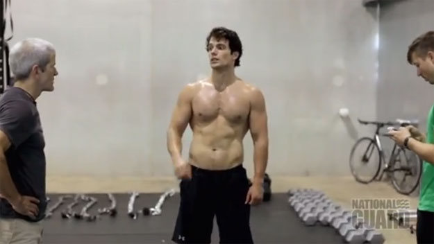 Superman actor Henry Cavill shows how he bulked up - 9Coach