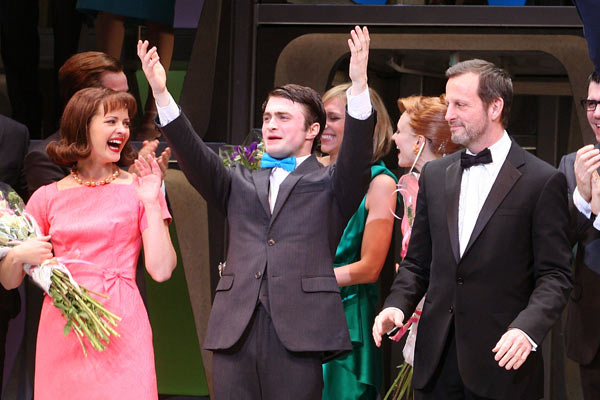 Daniel Radcliffe's musical is a hit... even though he can't sing ...