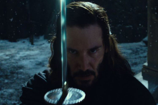Keanu Reeves swings a samurai sword at CGI monsters in first 47 Ronin ...