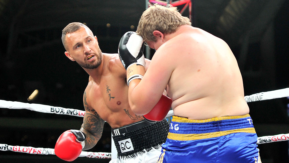 Quade Cooper Boxing