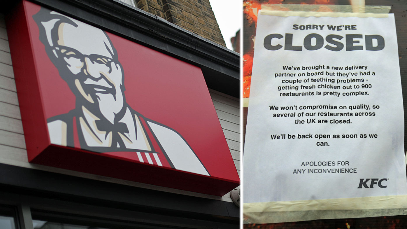 Kfc Closed KFC Posts 'surprise' Signs On Drive Thru Windows As Chain