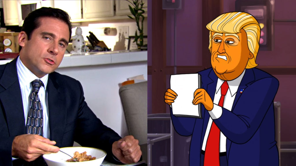 Who said it – Donald Trump or Michael Scott? - 9Honey