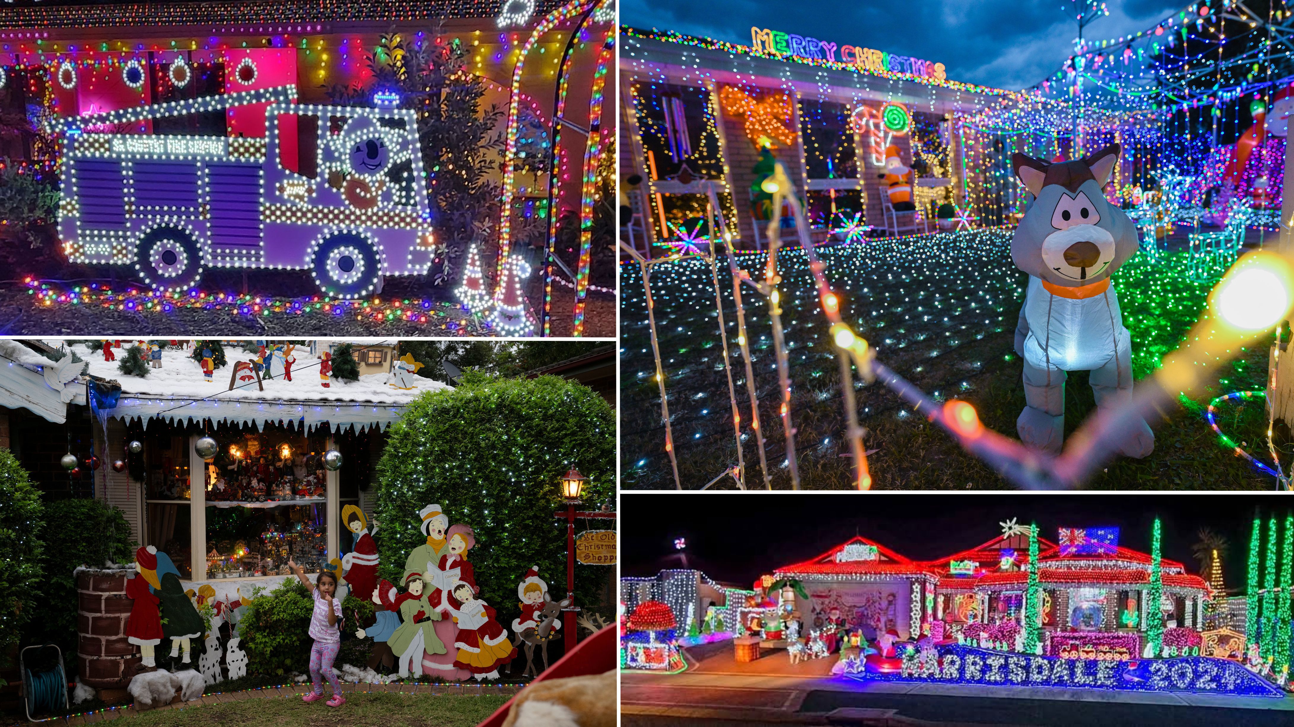 Nasa Million House In Australia With Christmas Lights Storm Destroys