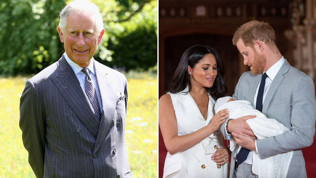 Prince Charles meets baby Archie - 9Honey