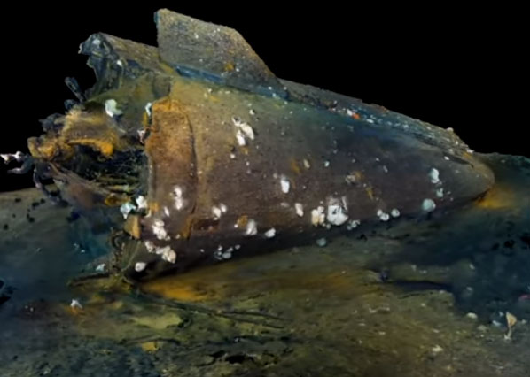World War II submarine: US experts find missing part in underwater volcano