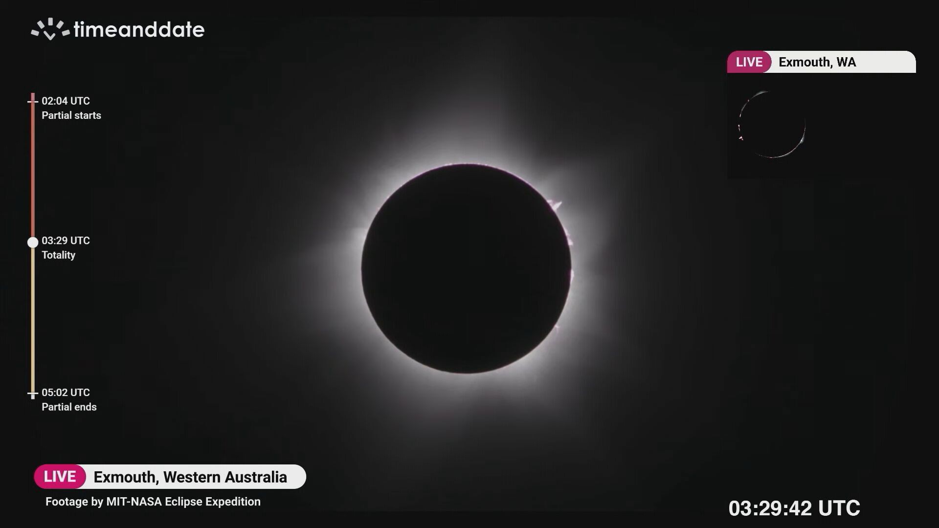WA town plunged into darkness amid rare total solar eclipse – Mingooland