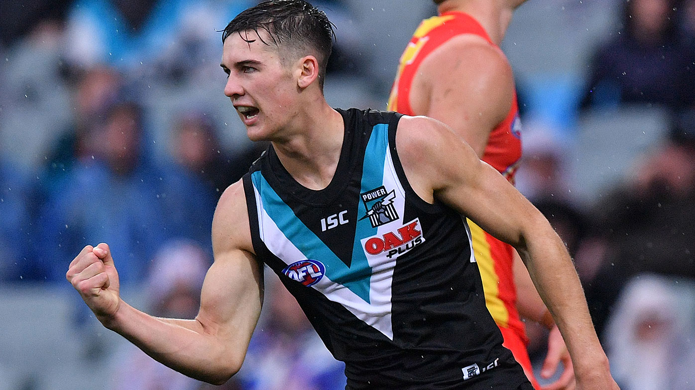 AFL: Connor Rozee shows his class once again as Port Adelaide outlast ...