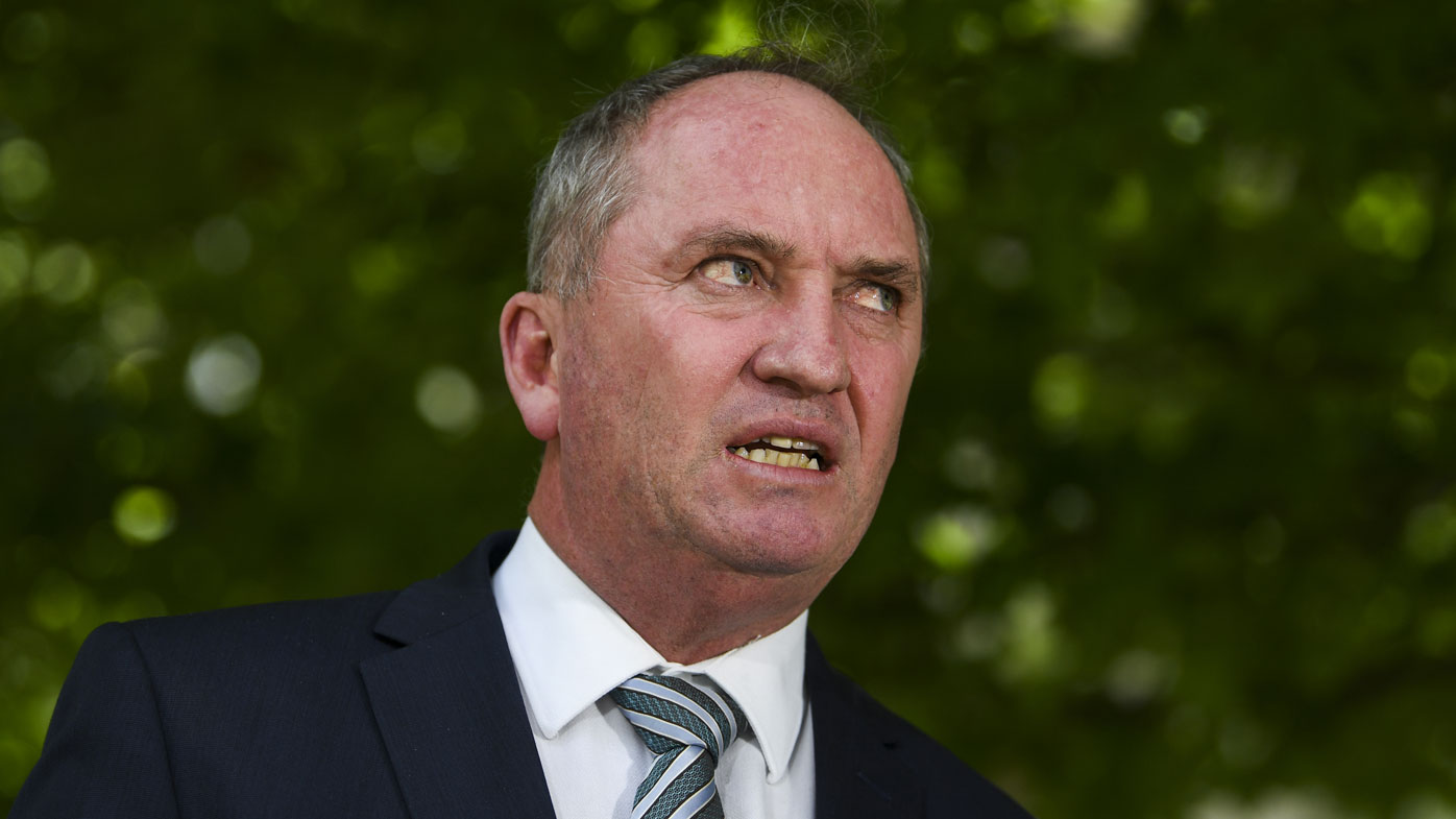 Barnaby Joyce admits 'zero chance' for cabinet
