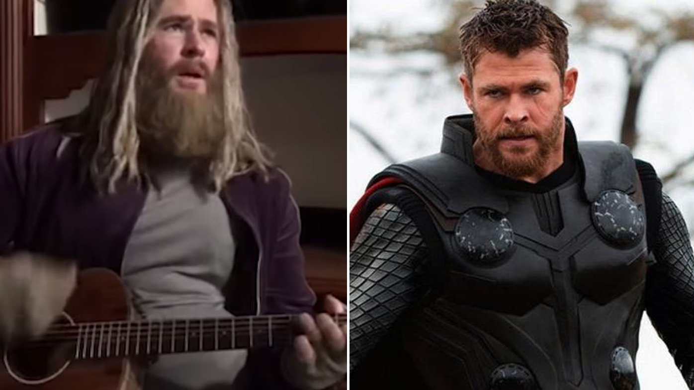 Chris Hemsworth singing Johnny Cash’s ‘Hurt’ as Fat Thor is all sorts ...