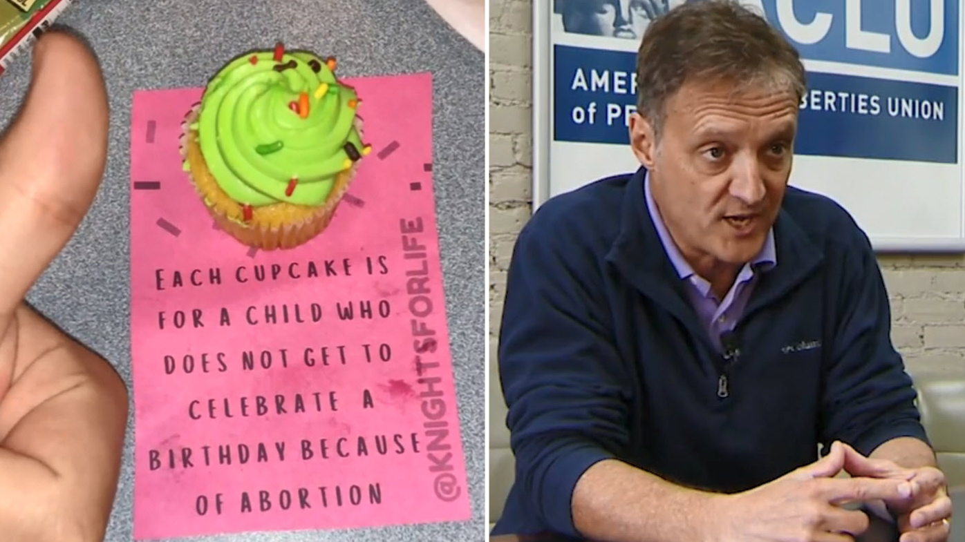 Pro-life cupcakes and flyers handed out at US high school spark ...
