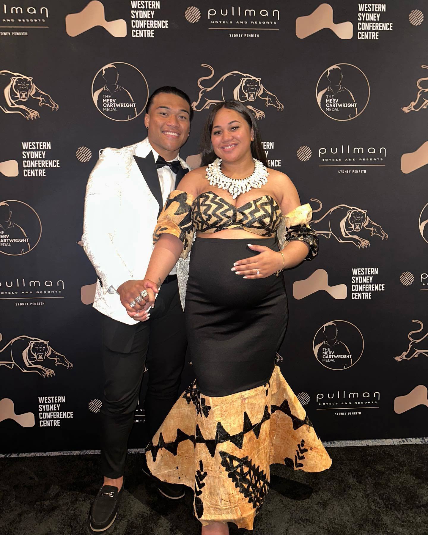 NRL star Brian To’o announces the birth of his first child with wife ...