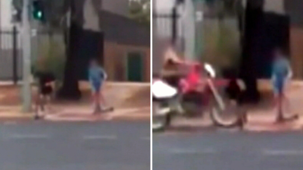 News South Australia: Horrifying moment teen Adelaide motorcyclist ...