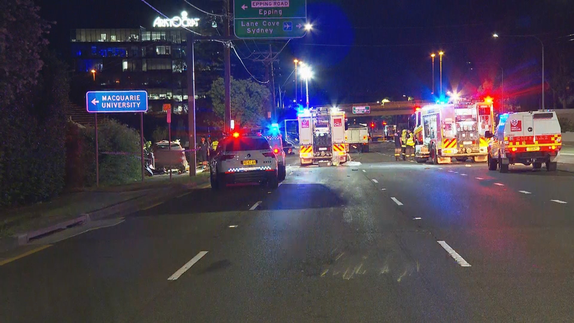 Man killed, two seriously injured, in crash on major Sydney road - NetFM