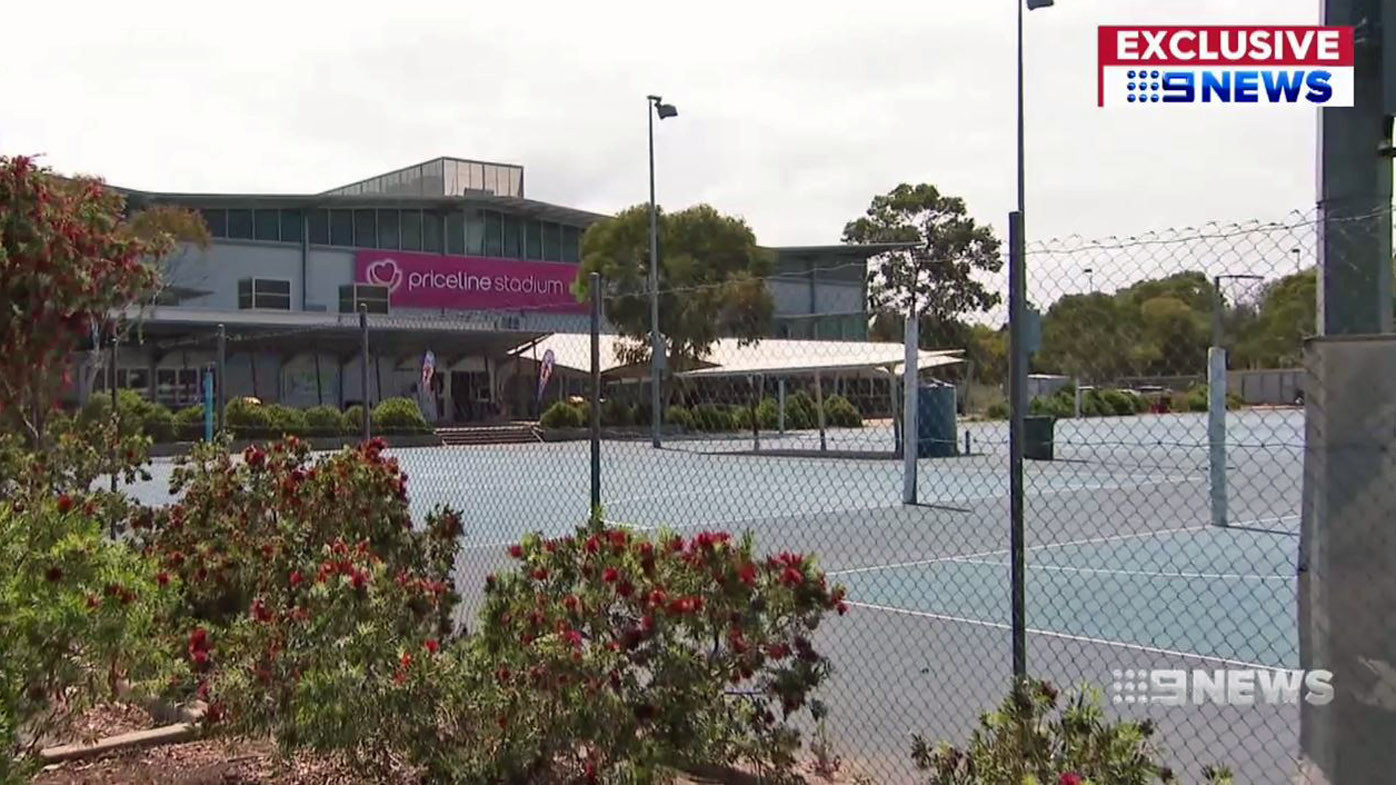 SA Athletics Stadium empty Masters netball players forced outside