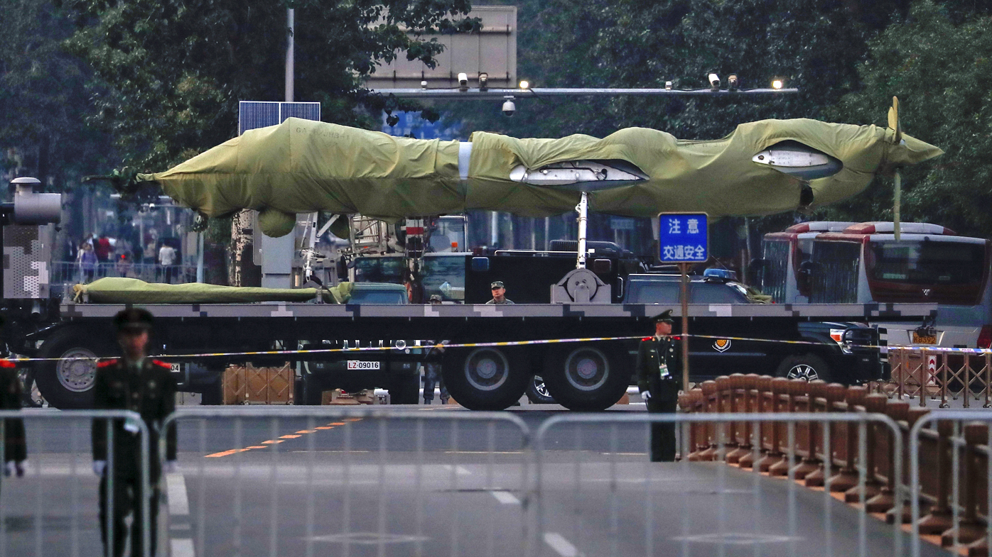 China Dongfeng 41 nuclear military parade