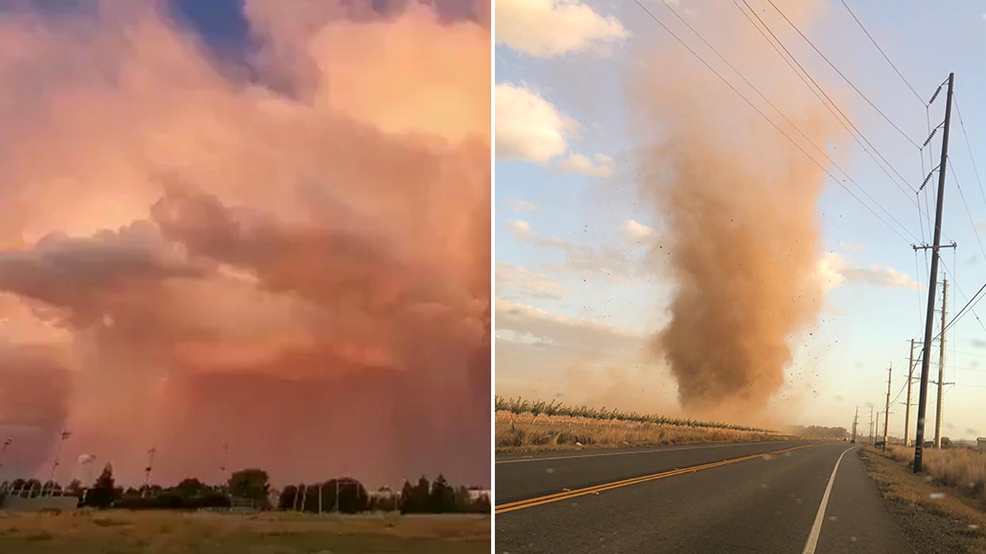 News US: Davis, California hit by series of weird weather events ...