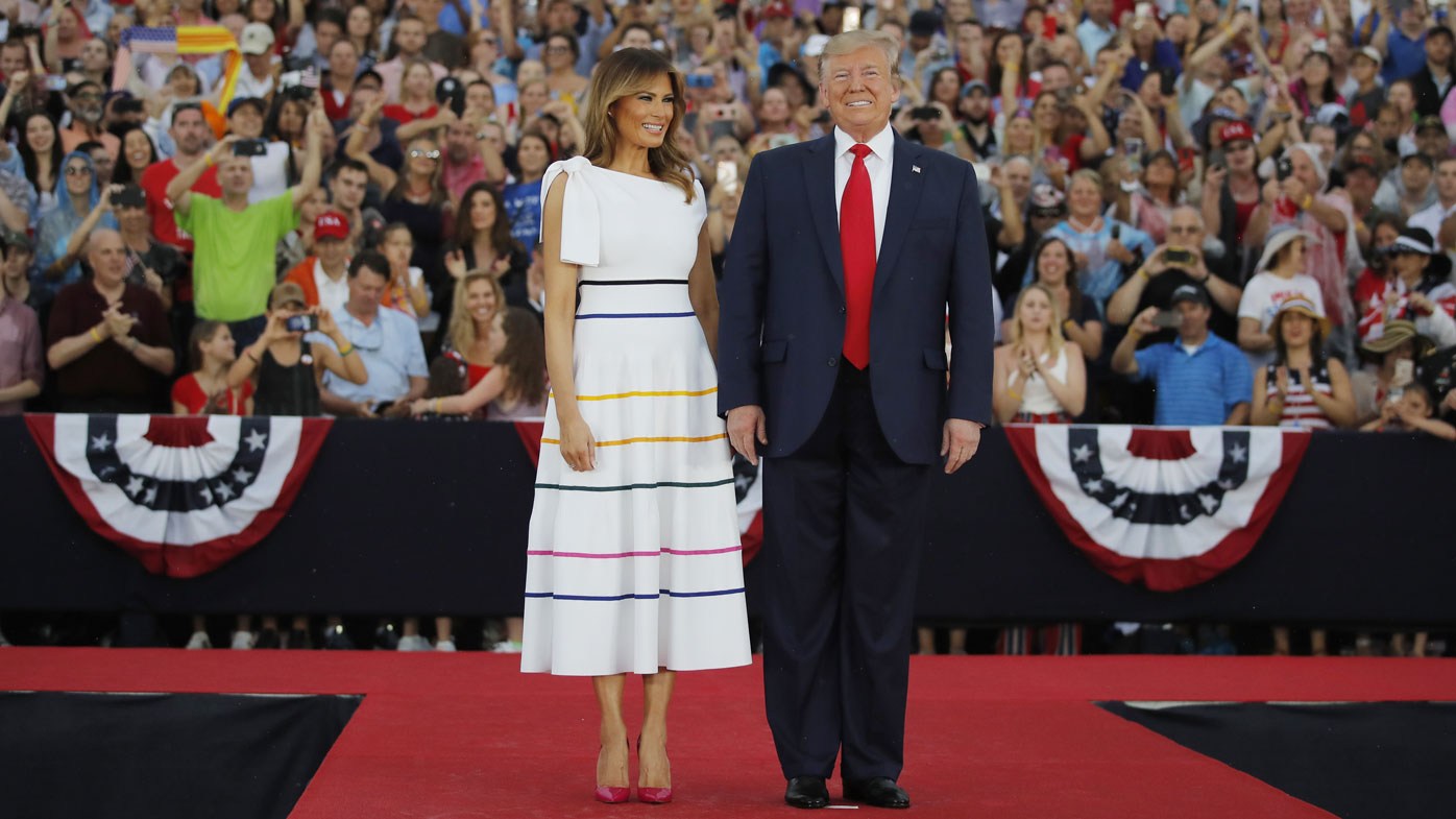 Trump leads July 4 Independence Day celebrations in Washington DC