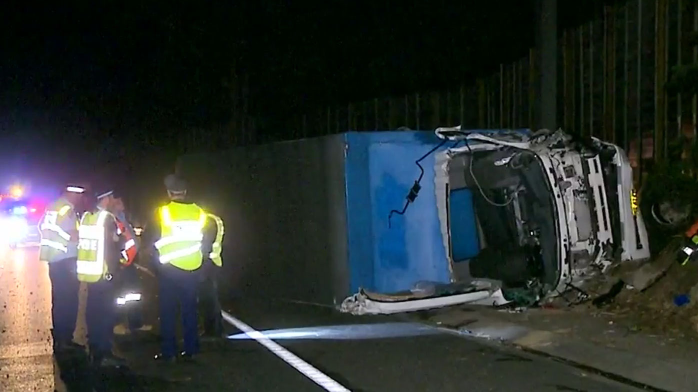Traffic news: Man dies in M1 truck crash