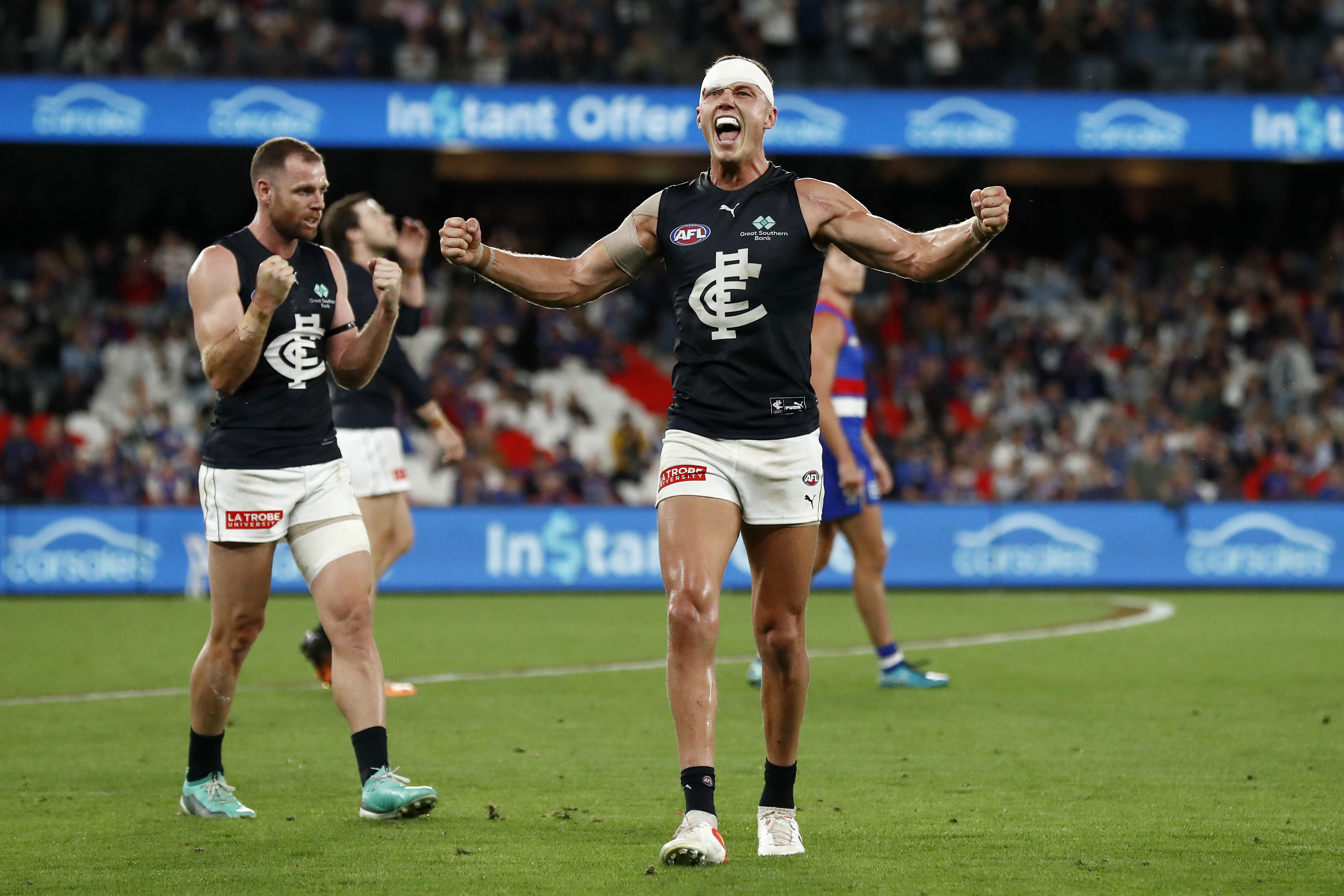 AFL 2022, Carlton Blues vs Western Bulldogs, round two, result, score, Patrick Cripps