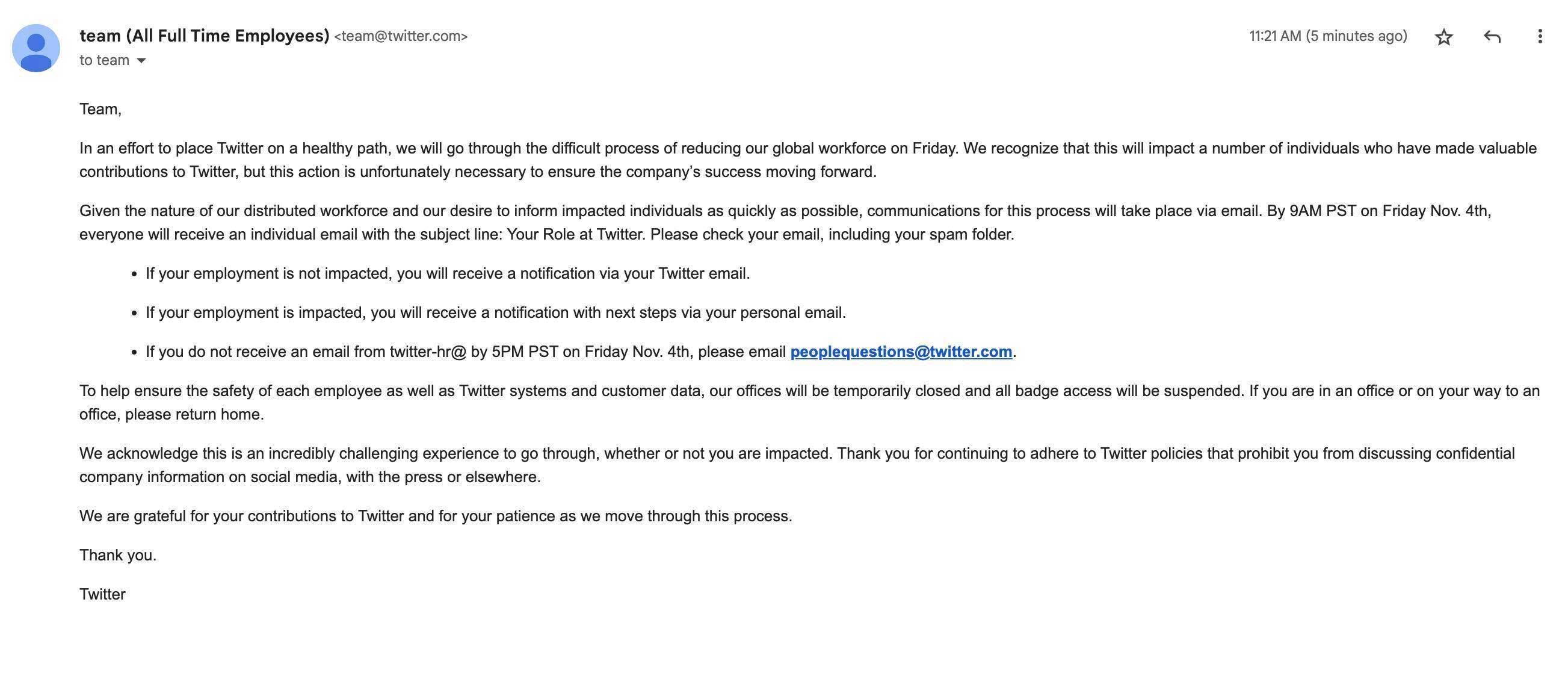 Employees sue Elon Musk's Twitter as staff layoffs begin – Mingooland