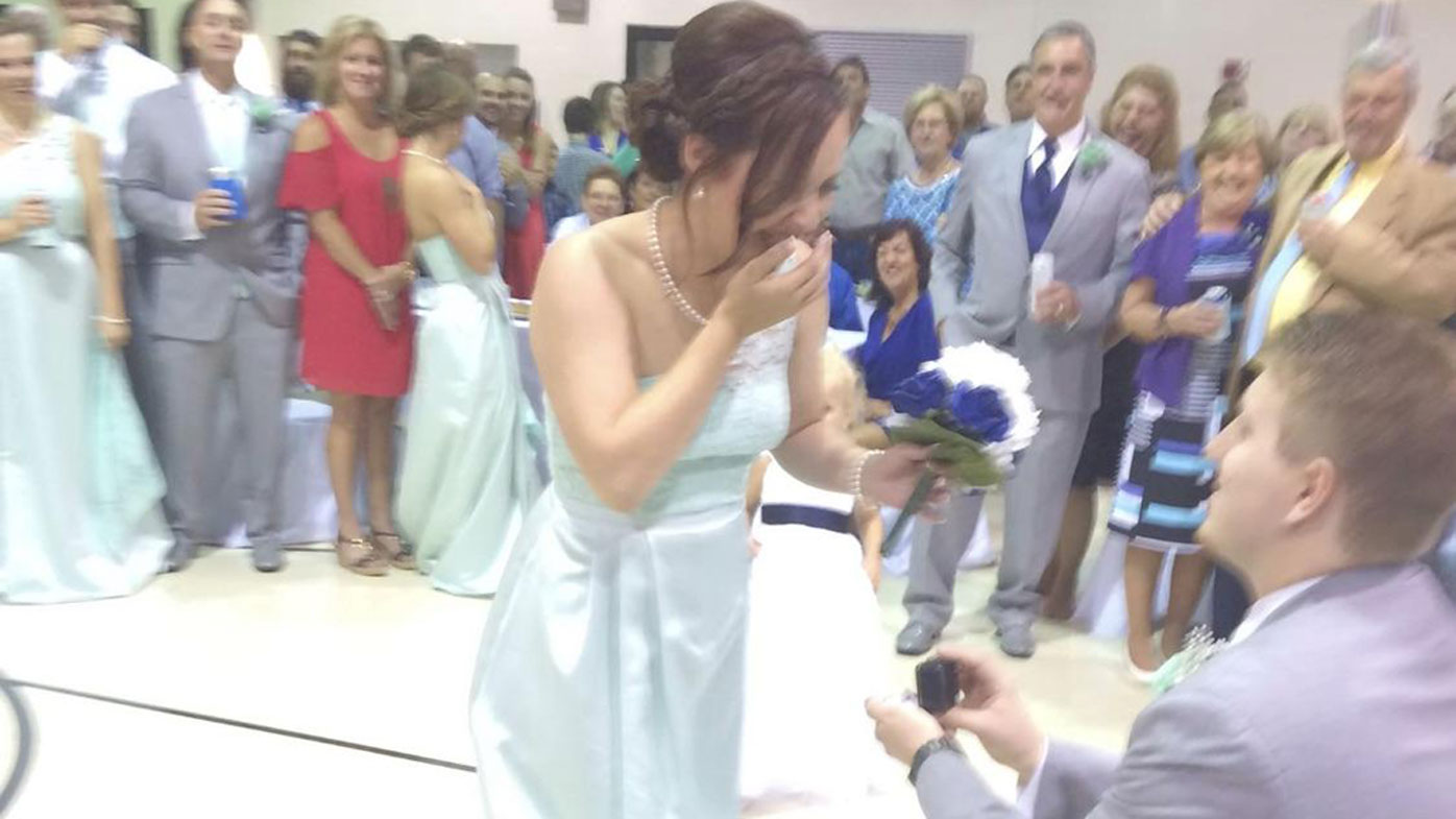 Bride furious after bridesmaid gets engaged at wedding - 9Honey