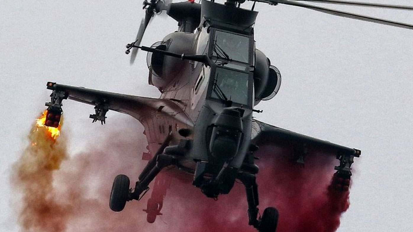 China military build-up: PLA Navy tests Z-20 helicopter on warship ...