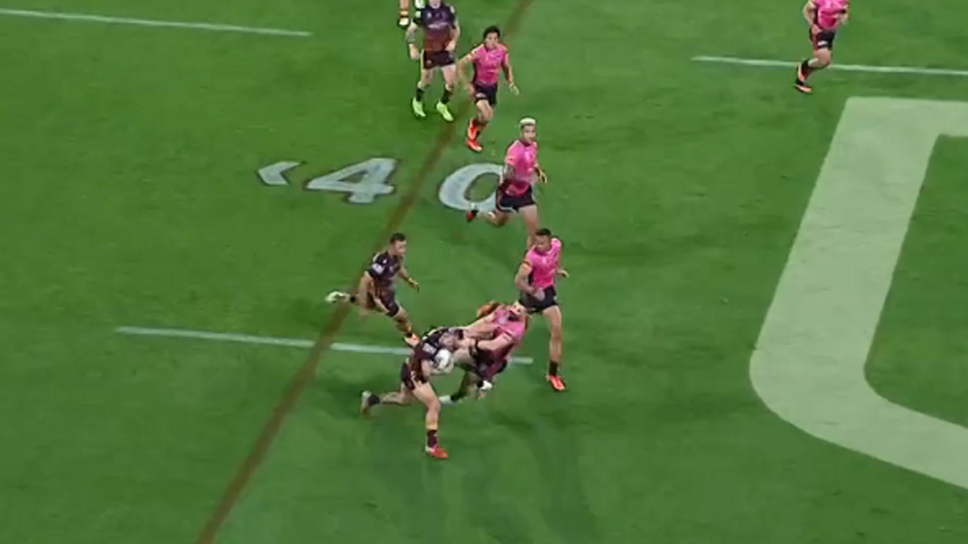 NRL: Kotoni Staggs' brutal show of strength against Panthers stuns ...