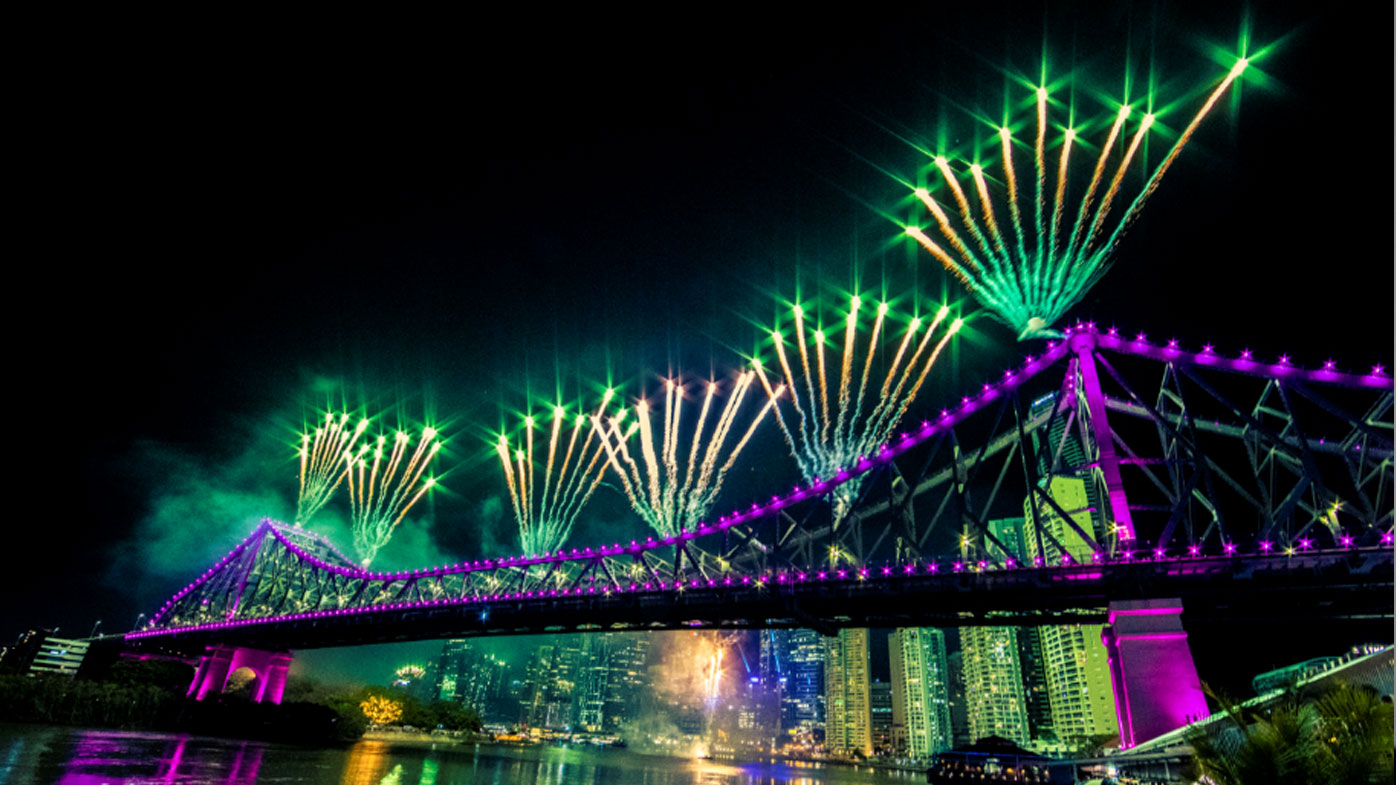 Annual Riverfire lights up Brisbane skyline