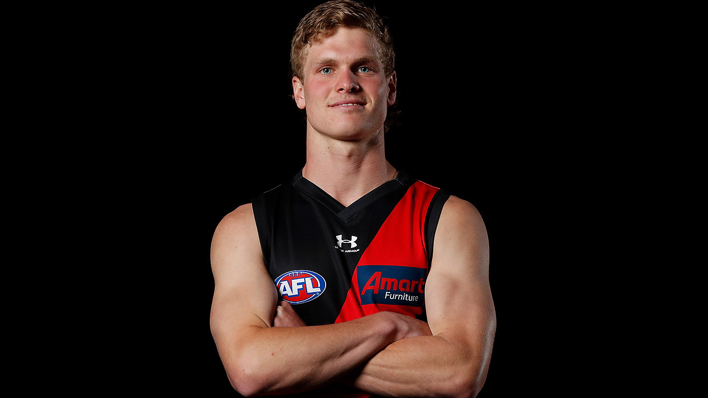 AFL Draft 2021: Ben Hobbs fights back tears before being picked by Essendon AFL Draft 2021: Ben Hobbs fights back tears before being picked by Essendon