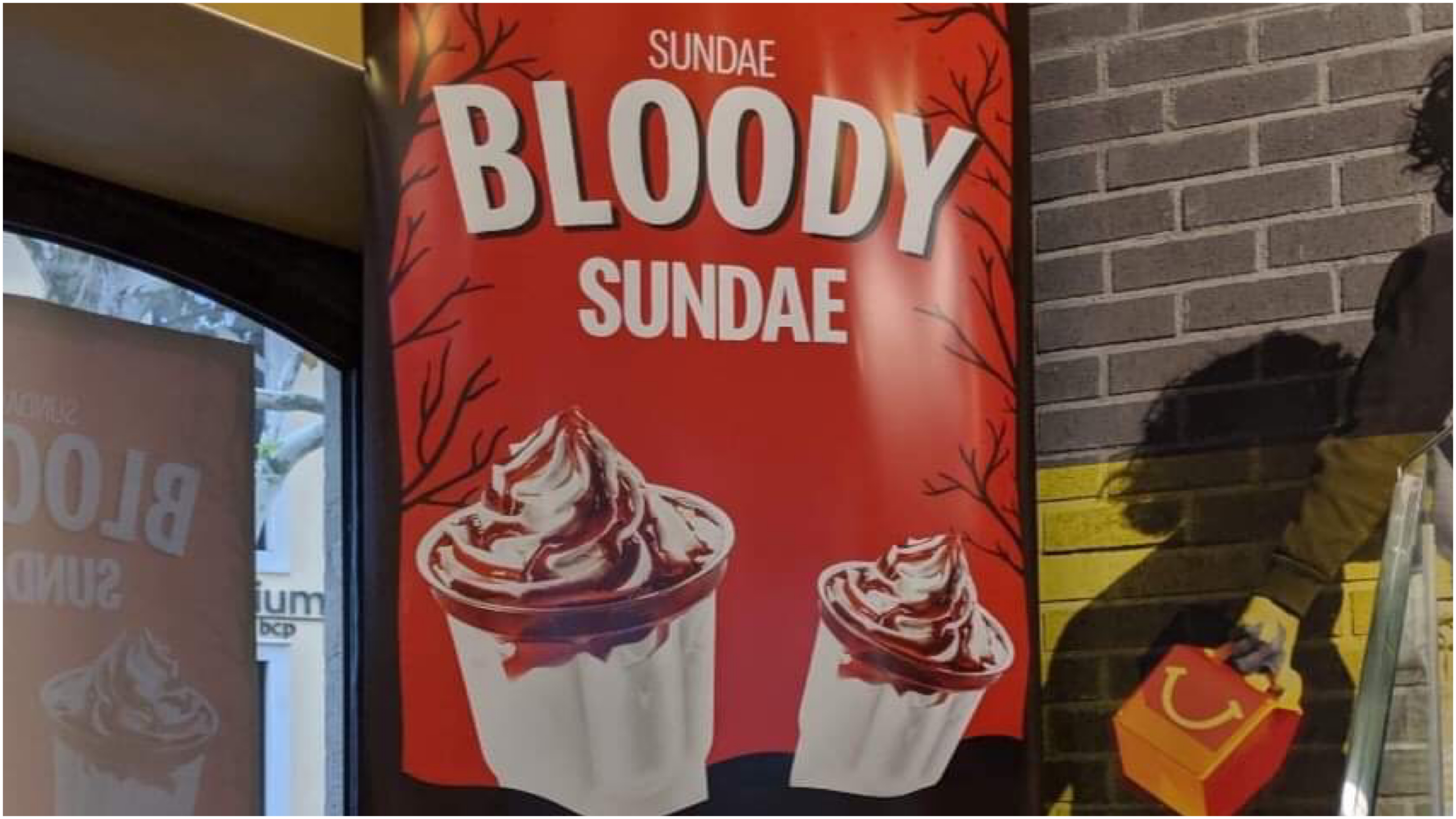 McDonald's "sundae bloody sundae" ads removed after public outcry ...